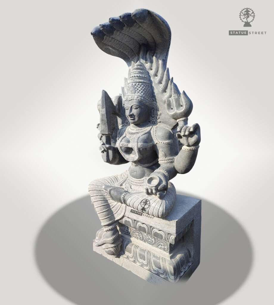 Amman Statue 5ft | Granite Stone - Statuestreet