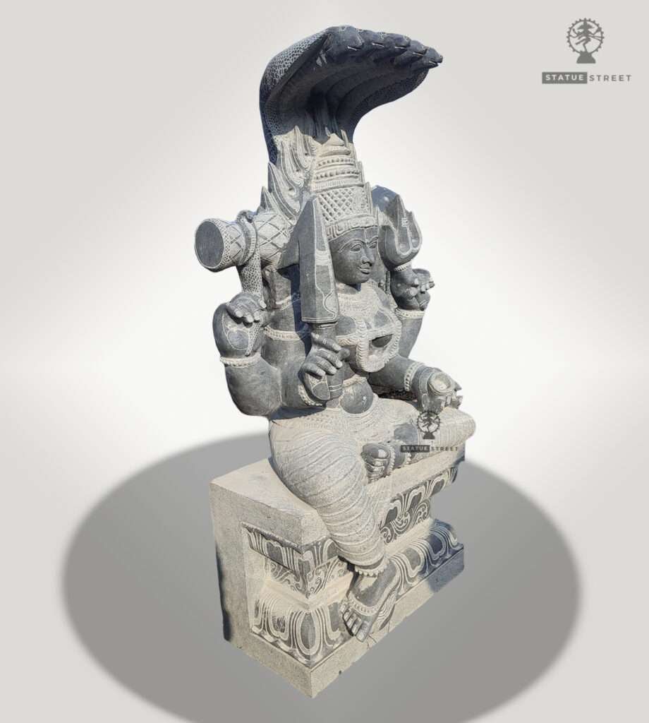 Amman Statue 5ft | Granite Stone - Statuestreet