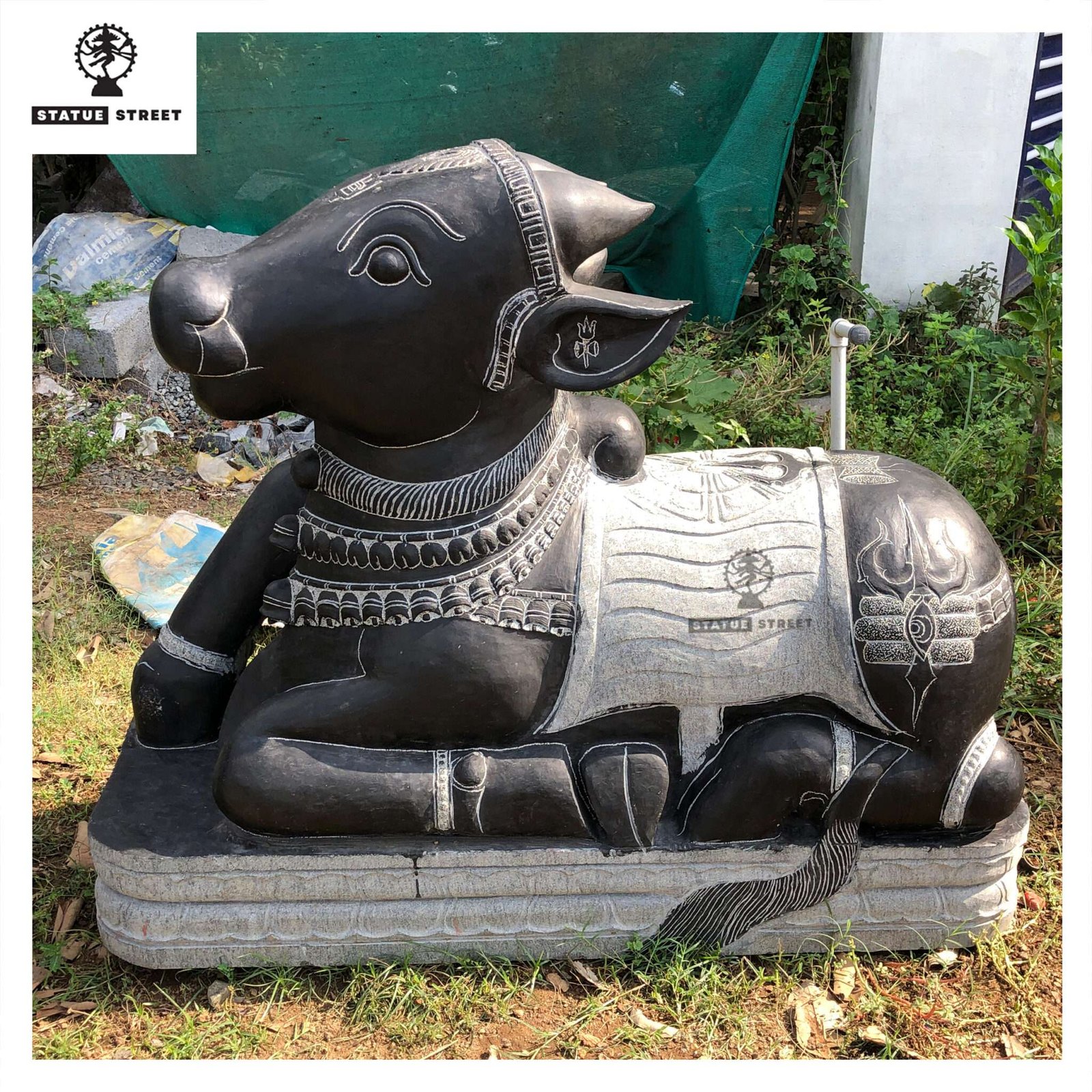 Lord Nandi Stone Sculpture - Statuestreet